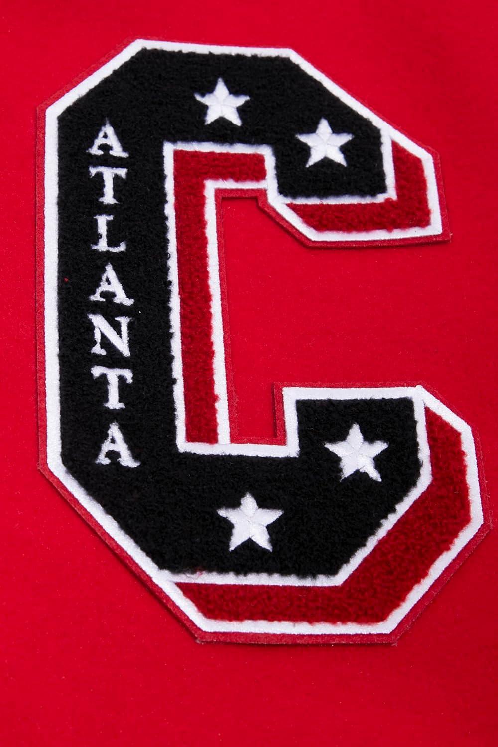 Pro Standard Mens College Classic Chenille Varsity Jacket(Red/White ...