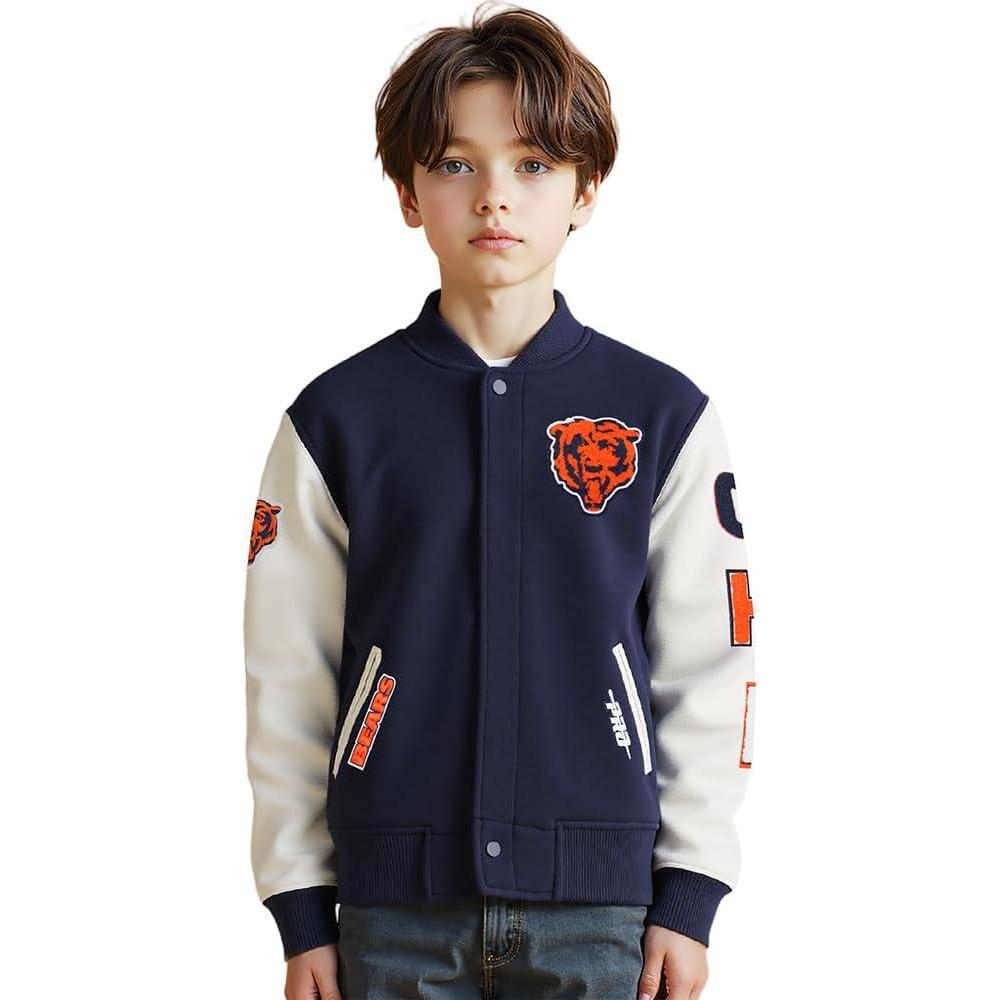 Pro Standard Little Boys NFL Classic Chenille Varsity Jacket(Midnight ...